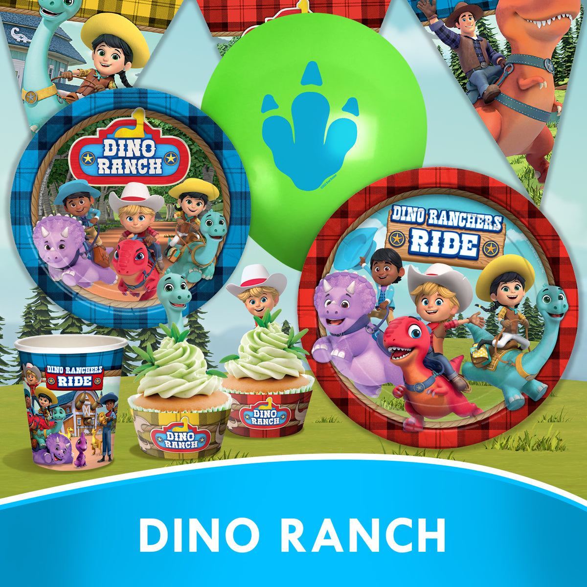 Dino Ranch Party Supplies – Treasures Gifted