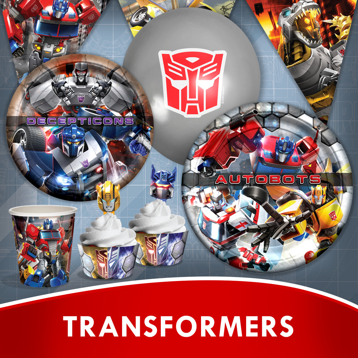 Transformers Party Supplies – Treasures Gifted