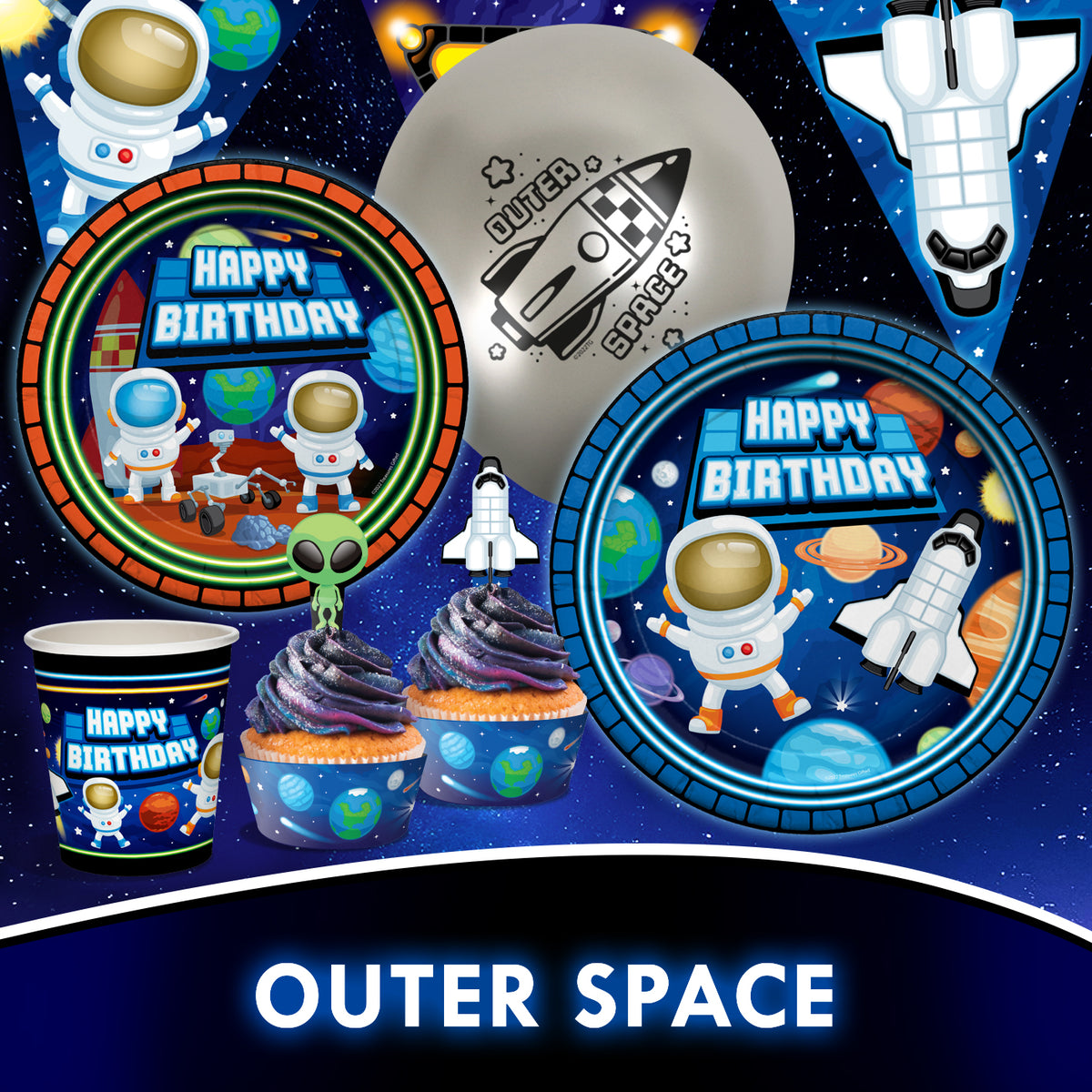 Outer Space Party Supplies – Treasures Gifted