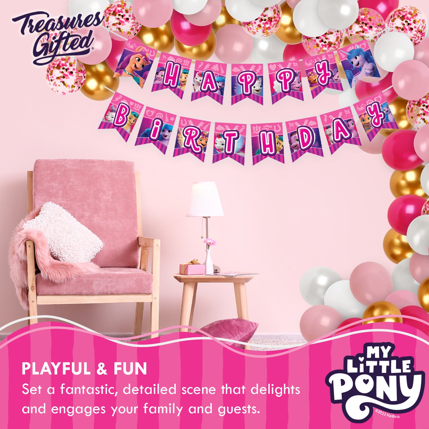 My Little Pony Birthday Banner - My Little Pony Party Supplies ...