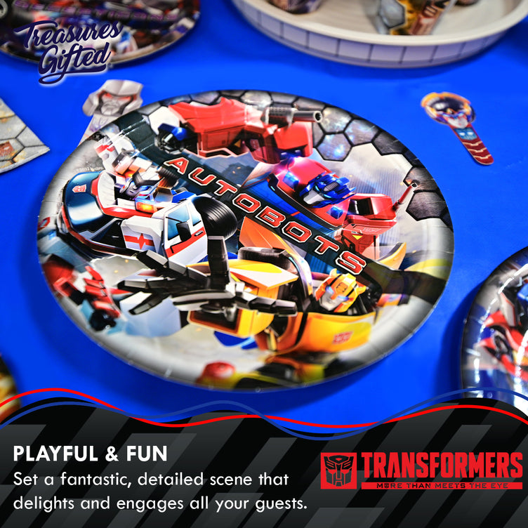 Transformers Birthday Decorations Complete Set for 16 Guests ...