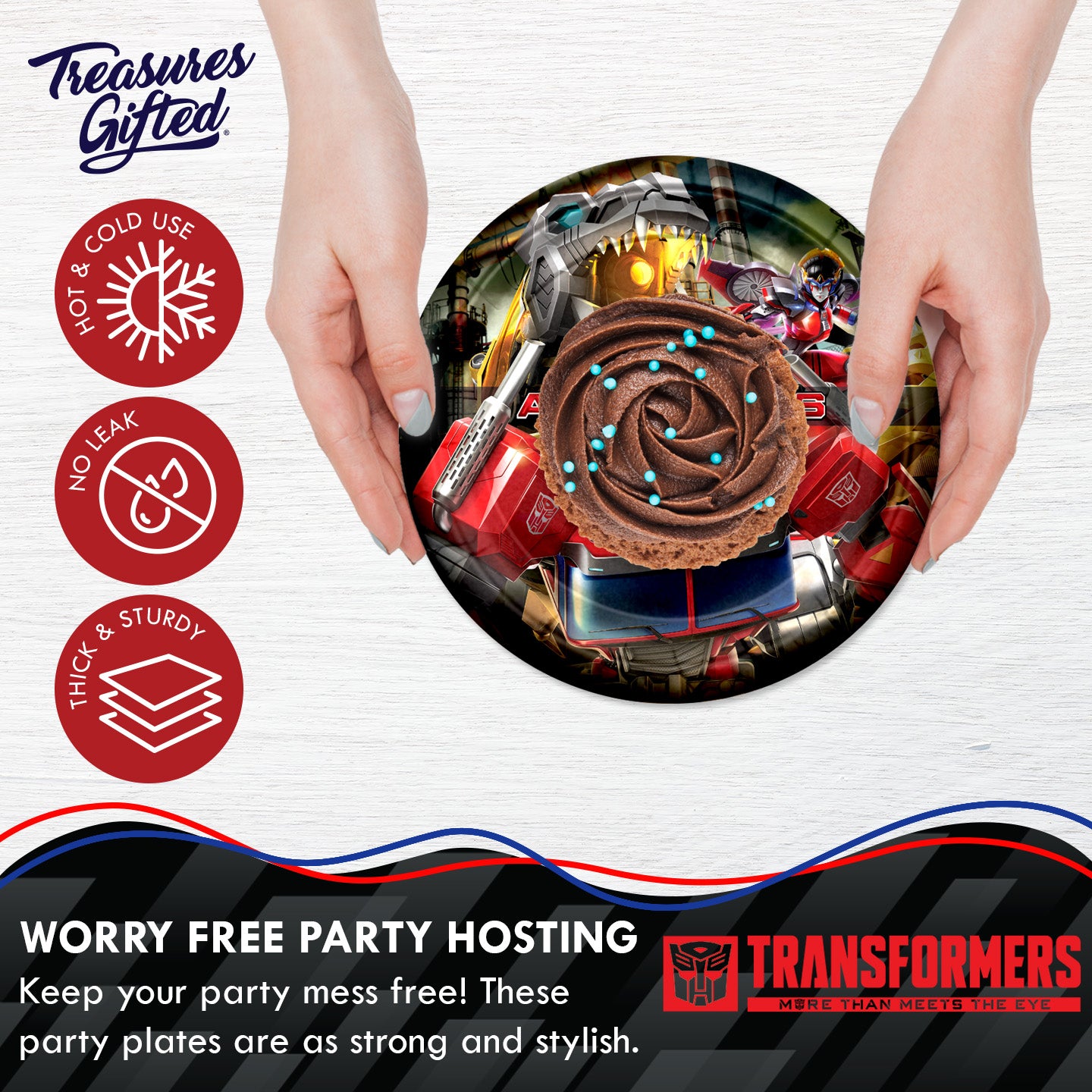 Transformers Birthday Decorations Complete Set for 16 Guests ...