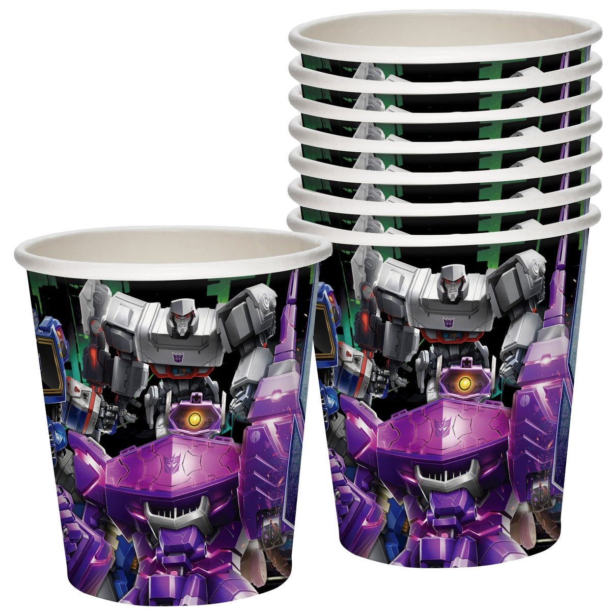 Transformers Party Supplies - Decepticons Cups – Treasures Gifted