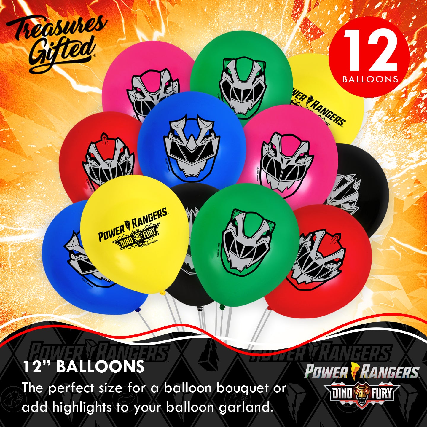 Power Rangers Party Supplies Ultimate Set for 24 Guests – Treasures Gifted