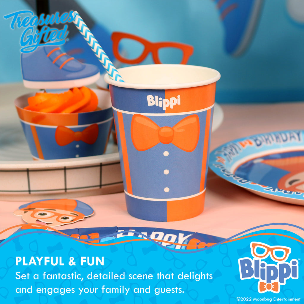 Blippi Party Supplies Complete Set for 16 Guests – Treasures Gifted