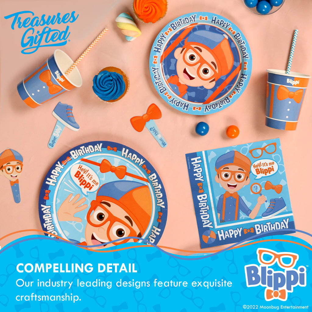 Blippi Backdrop - Blippi Party Supplies – Treasures Gifted