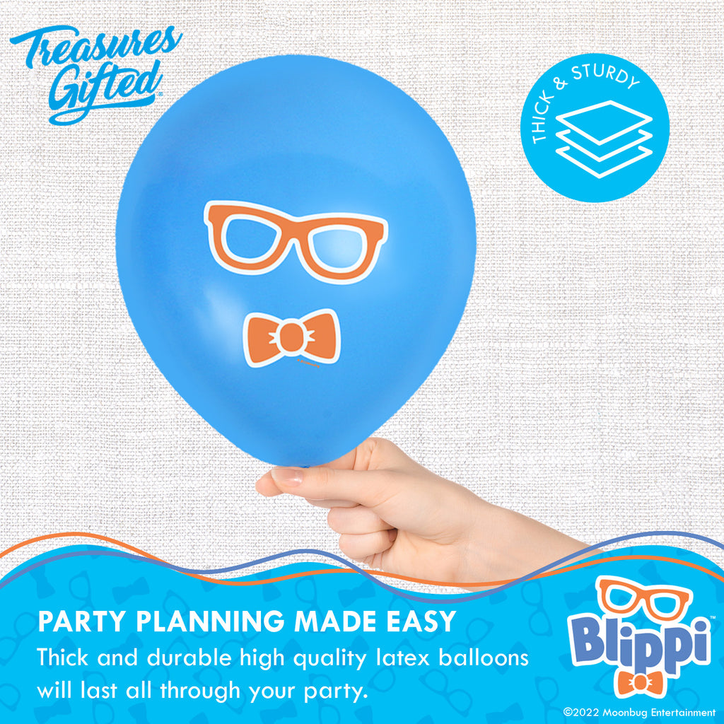 Blippi Balloon Bouquet - Blippi Party Supplies – Treasures Gifted