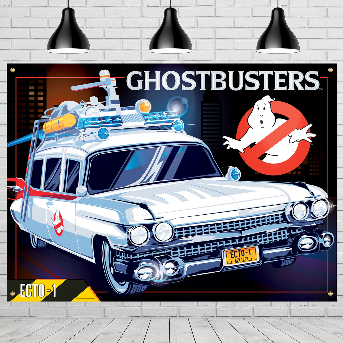Ghostbusters Backdrop - Ghostbusters Party Supplies – Treasures Gifted