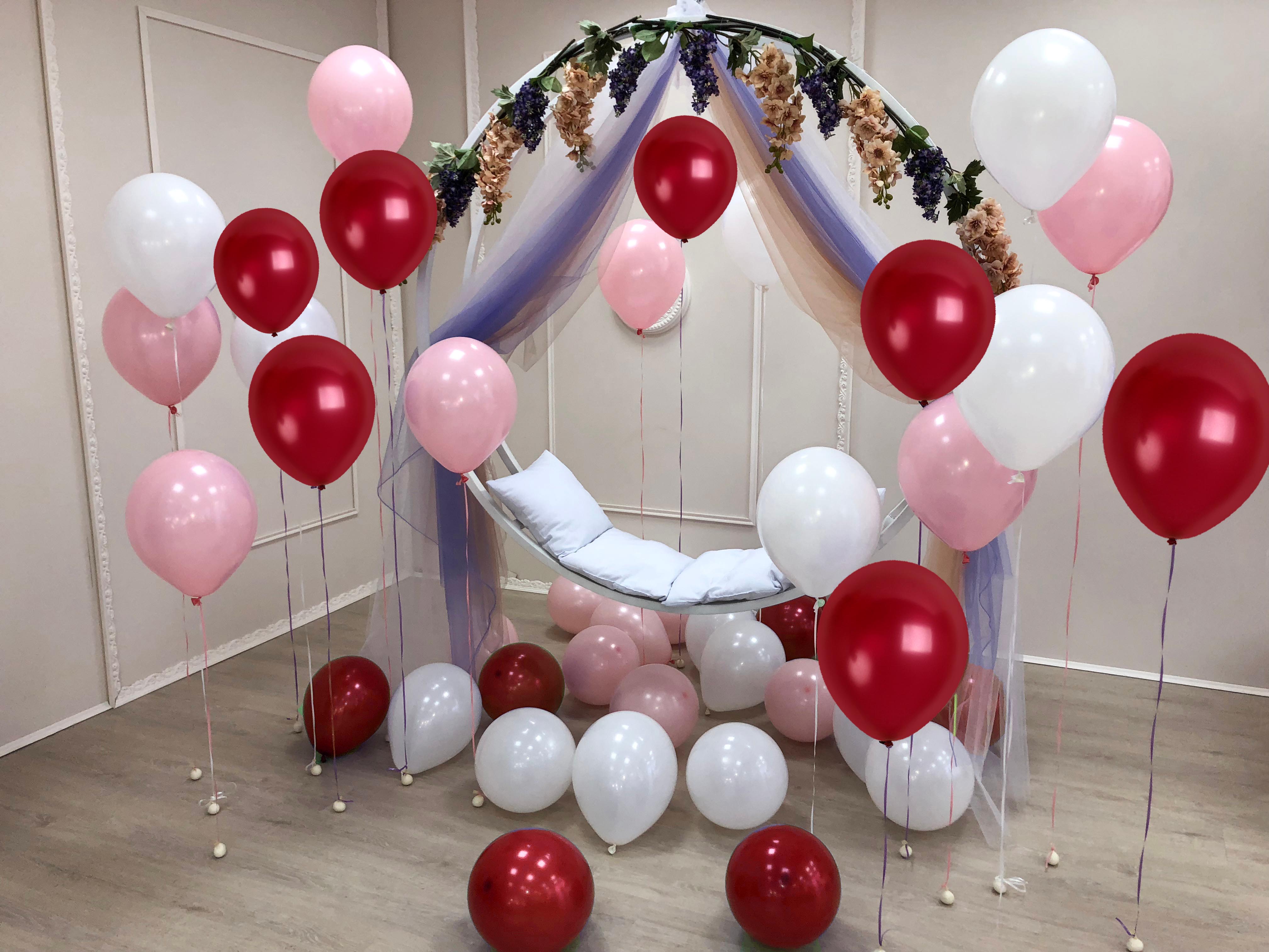 Pearl Burgundy Balloons - 12 Inch Latex Balloons – Treasures Gifted