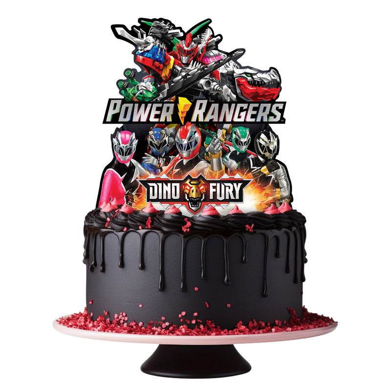 Power Rangers Cake Topper - Power Rangers Party Supplies – Treasures Gifted